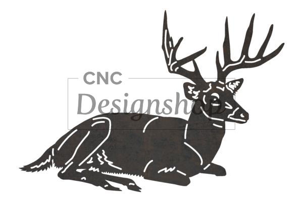 Relaxing Buck DXF File for CNC