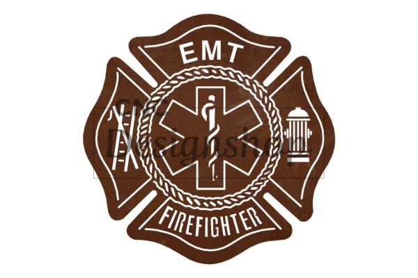 Firefighter Emt Logo Firefighter American Flag Bilder: Stock Fotos
